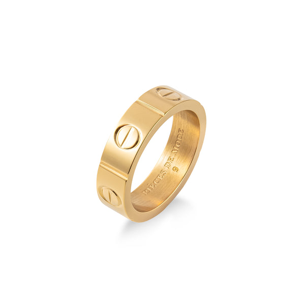 Vis Ring - Gold – Pièces De Mode